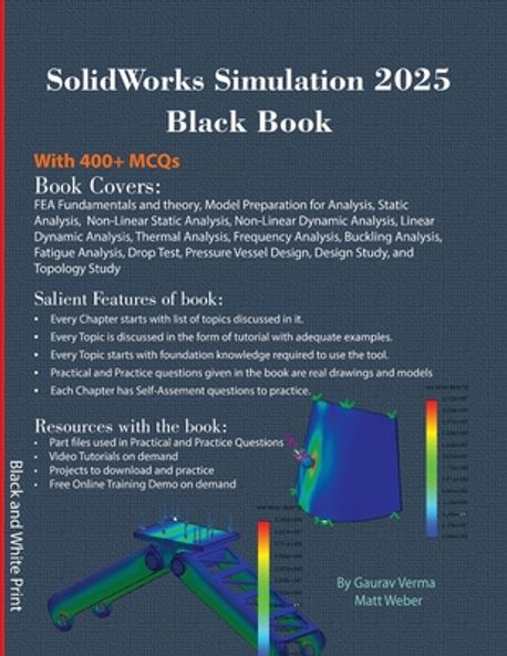 SolidWorks Simulation 2025 Black Book | Verma, Gaurav - 교보문고