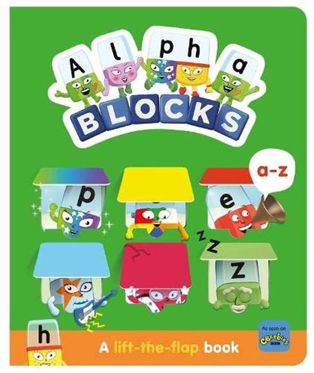 Alphablocks A-Z: A Lift-the-Flap Book | Sweet Cherry Publishing - 교보문고