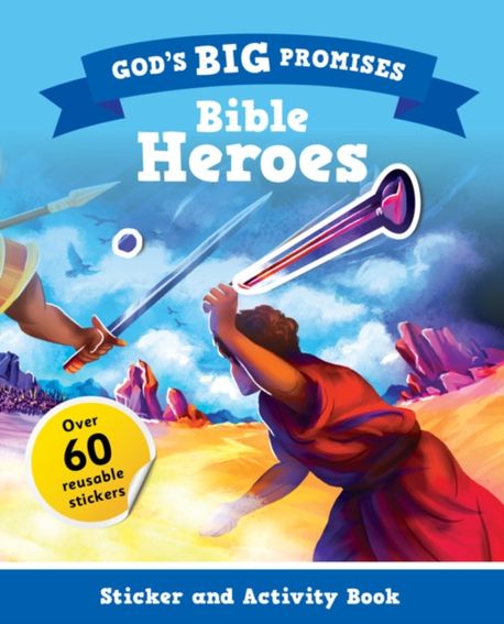 God's Big Promises Bible Heroes Sticker and Activity Book | Laferton ...