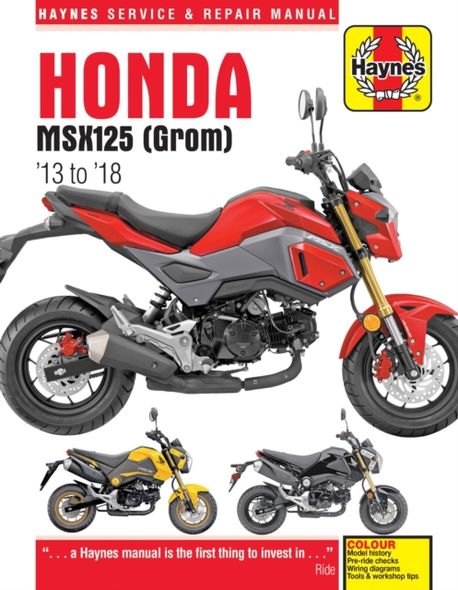Honda Msx125 (Grom) '13 to '18 | Haynes Publishing - 교보문고