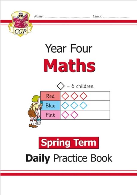 New KS2 Maths Daily Practice Book: Year 4 - Spring Term | CGP Books - 교보문고