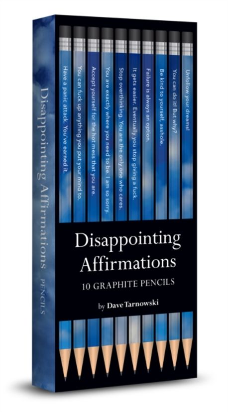 Disappointing Affirmations Pencils | Dave Tarnowski - 교보문고