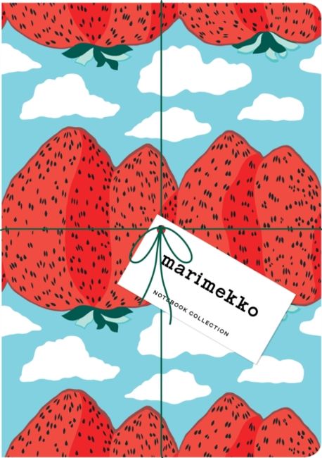 Marimekko Strawberry Notebook Collection | Marimekko - 교보문고