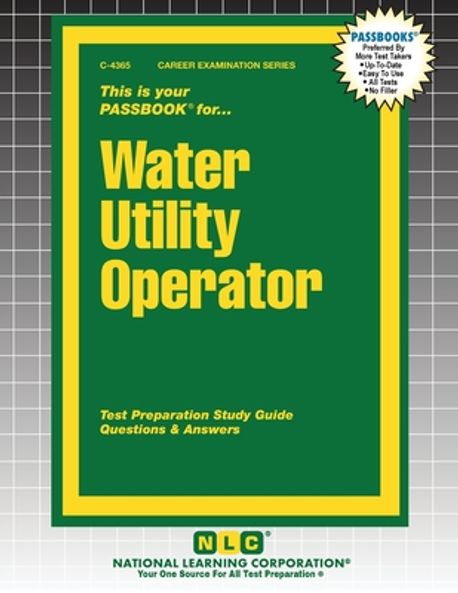 Water Utility Operator | Passbooks - 교보문고