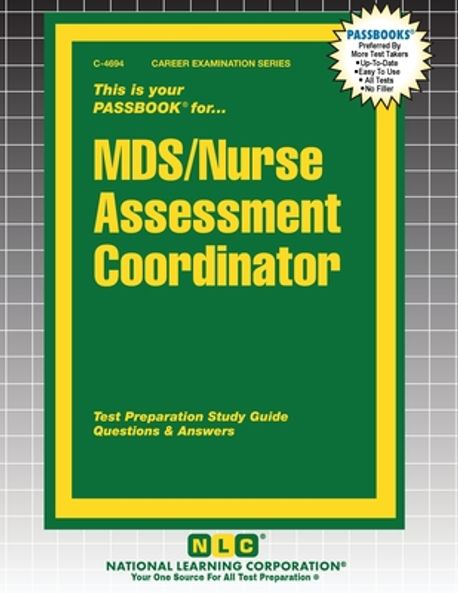 MDS/Nurse Assessment Coordinator | Passbooks - 교보문고