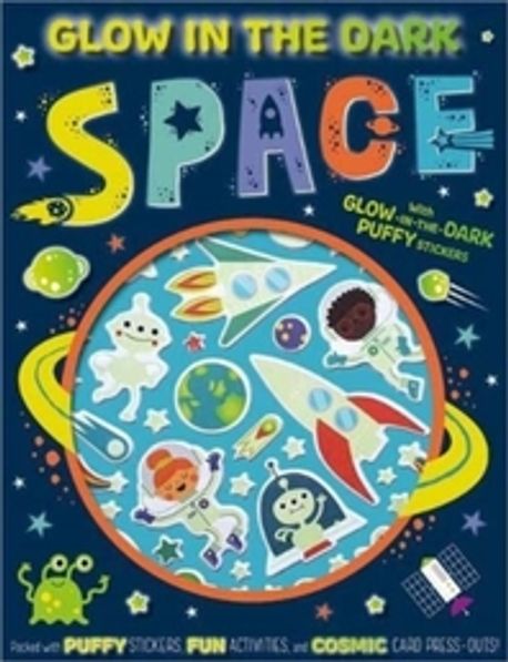 Glow in the Dark Space Activity Book | Patrick Bishop - 교보문고