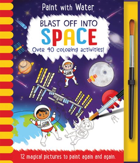 Blast Off Into - Space, Mess Free Activity Book | Regan, Lisa - 교보문고