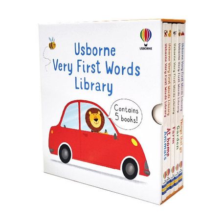 Very First Words Library 5 Books Box set | Usborne - 교보문고