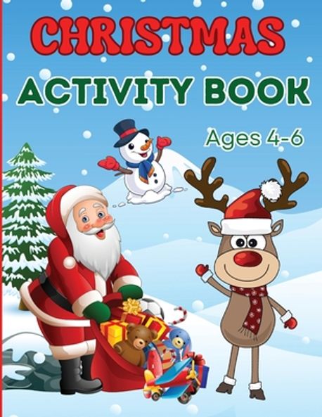 Christmas Activity Book for Kids Ages 4-6 | Designs, Estelle - 교보문고