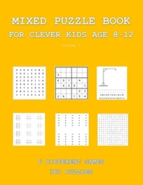 Mixed Puzzle Book for Clever Kids Age 8-12 | Brien, Robert O. - 교보문고