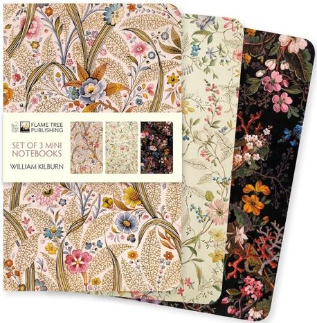 William Kilburn Set of 3 Mini Notebooks | Flame Tree Studio - 교보문고