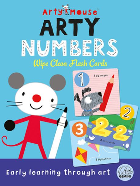 Arty Mouse Numbers Wipe Clean Flash Cards | Gale, Robyn - 교보문고