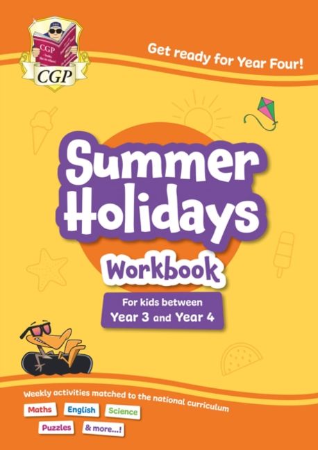 CGP Summer Holidays Activity Workbook - for kids between Year 3 and ...
