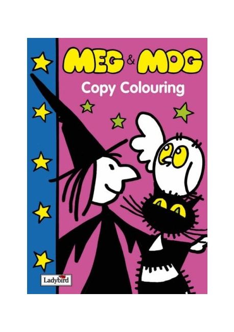 Meg And Mog Copy Colouring | Ladybird - 교보문고