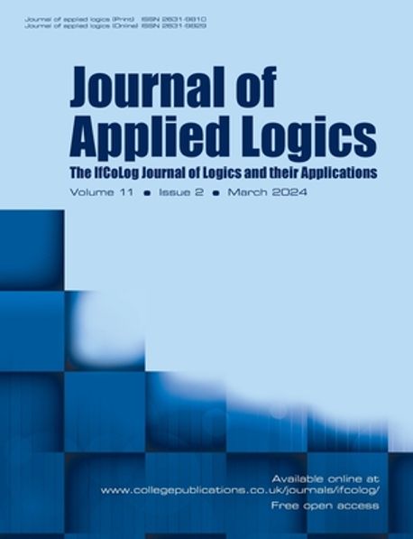 Journal of Applied Logics, Volume 11, Number 2, March 2024 | Gabbay ...