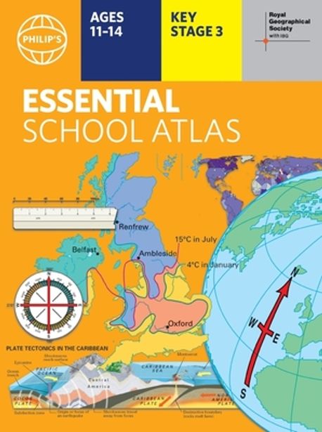 Philip's RGS Essential School Atlas | Philip's Maps - 교보문고