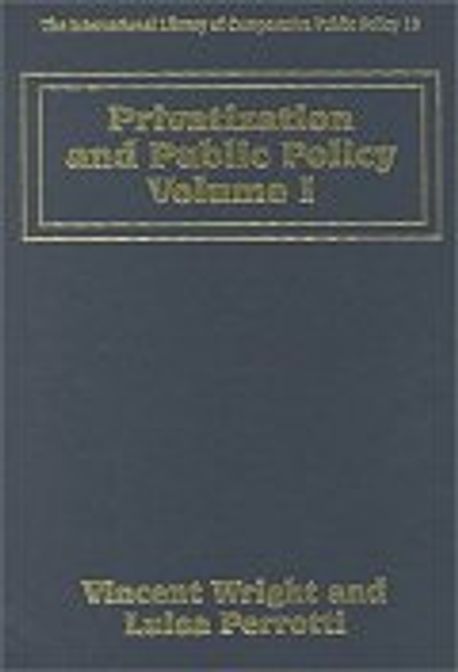Privatization and Public Policy Vol.2 | Wright, Vincent (Edt)/ Perrotti ...