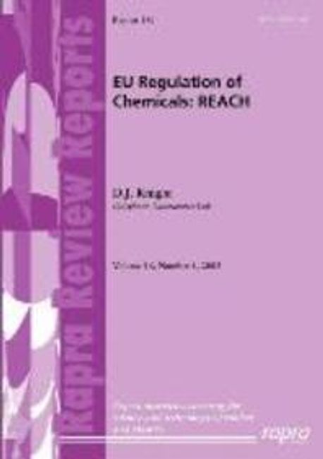 EU Regulation of Chemicals : Reach | Knight, D. J. - 교보문고
