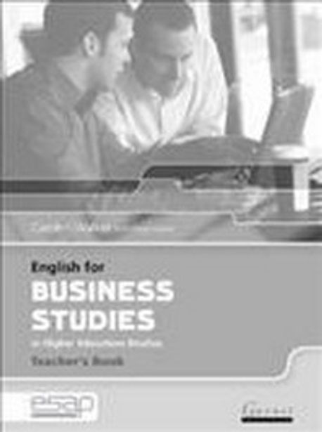 English for Business Studies in Higher Education Studies: T/G | Walker ...