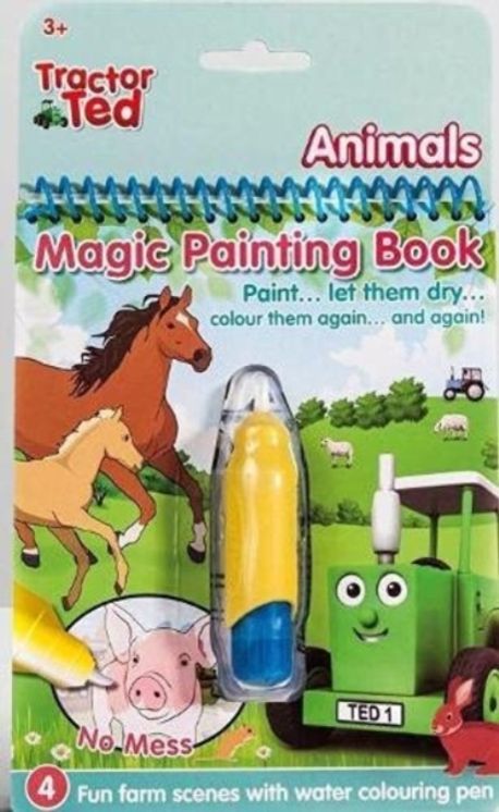 Tractor Ted Magic Painting Book Animals | alexandra heard - 교보문고