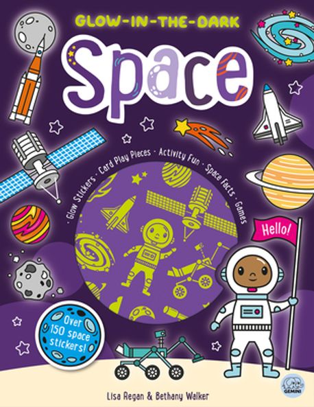 Glow-In-The-Dark Space Sticker Activity | Regan, Lisa - 교보문고
