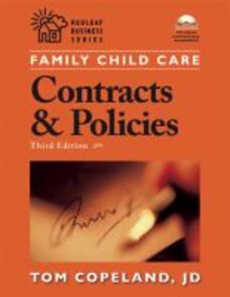 Family Child Care Contracts And Policies | Copeland, Tom/ Friske ...