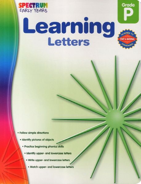 Learning Letters, Grade Pk | Spectrum - 교보문고