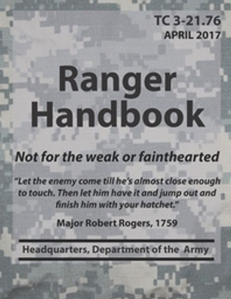 Ranger Handbook TC3-21.76 | Hq, Department Of the Army - 교보문고