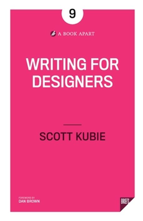 Writing for Designers | Kubie, Scott - 교보문고