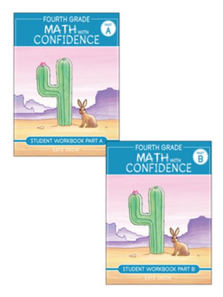 Fourth Grade Math with Confidence Student Workbook Bundle | Snow, Kate ...