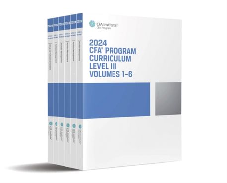 2024 Cfa Program Curriculum Level III Box Set | CFA Institute - 교보문고