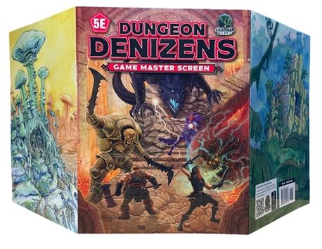 Dungeon Denizens 5e Game Master Screen | Hayward, Benjamin - 교보문고