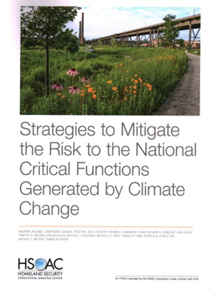 Strategies to Mitigate the Risk to the National Critical Functions ...
