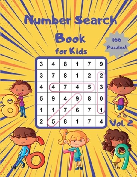 Number Search Book for Kids | Small Digit Publishing - 교보문고