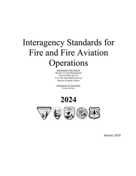 Interagency Standards for Fire and Fire Aviation Operations 2024 | U S ...