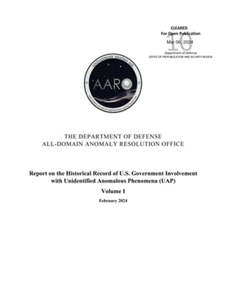 Report on the Historical Record of U.S. Government Involvement with ...