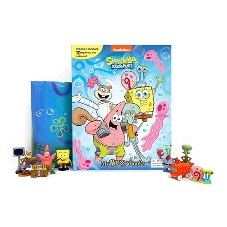 Nick Spongebob 25th Anniversary My Busy Books | Phidal Publishing - 교보문고