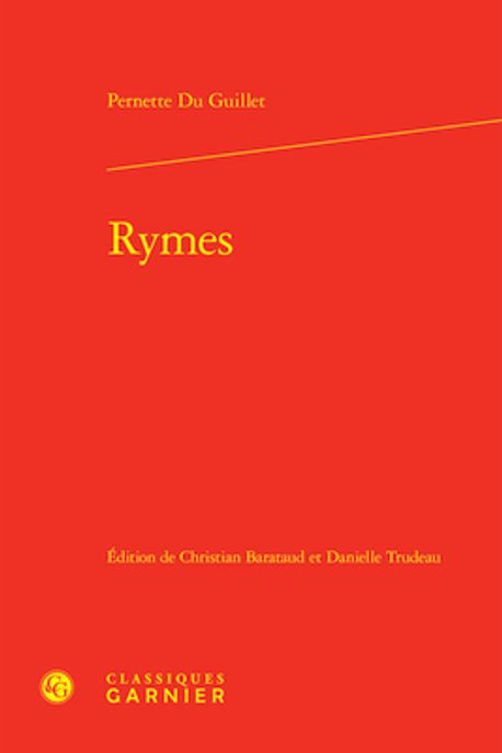 Rymes | Du Guillet, Pernette - 교보문고