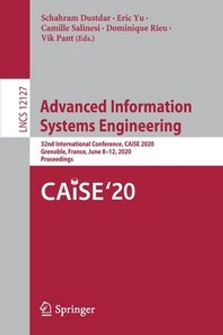 Advanced Information Systems Engineering | Schahram Dustdar - 교보문고
