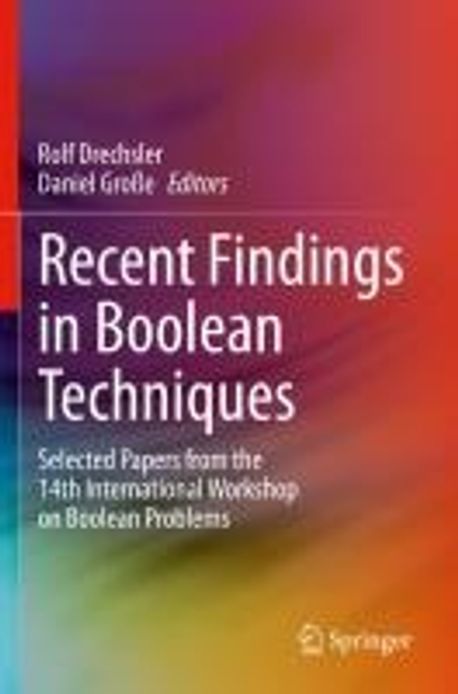 Recent Findings in Boolean Techniques | Grosse, Daniel - 교보문고