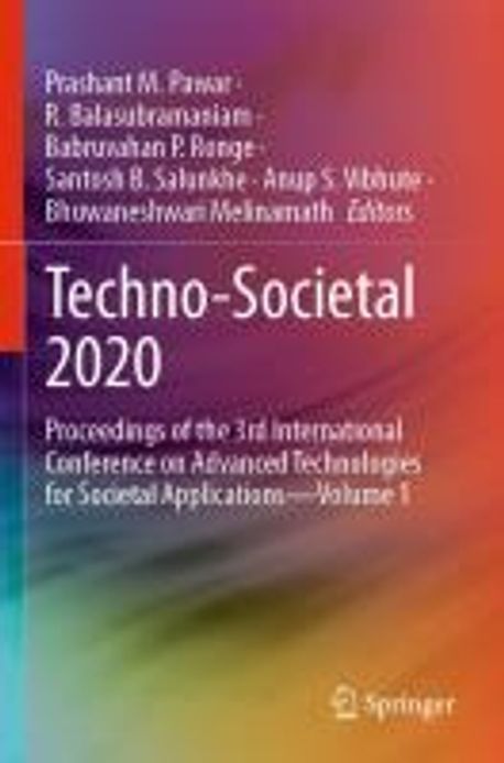 Techno-Societal 2020 | Pawar, Prashant M. - 교보문고