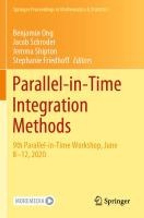 Parallel-In-Time Integration Methods | Ong, Benjamin - 교보문고