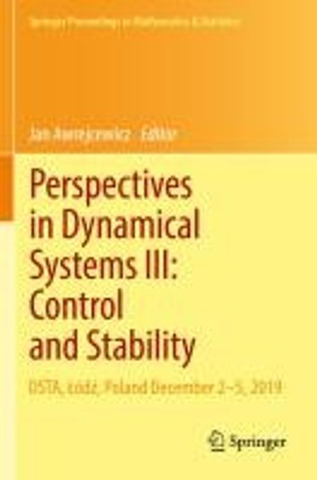 Perspectives in Dynamical Systems III: Control and Stability | Awrejcewicz, Jan - 교보문고
