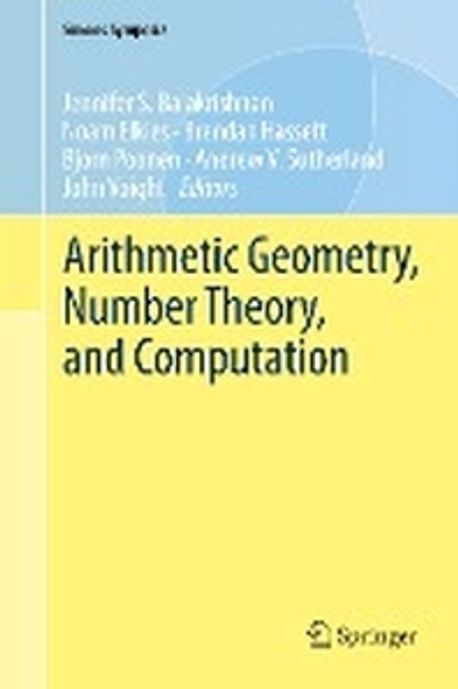 Arithmetic Geometry, Number Theory, and Computation | Balakrishnan ...