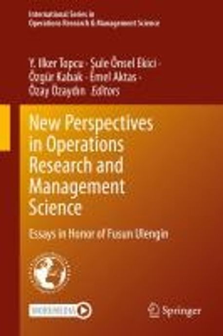 New Perspectives in Operations Research and Management Science | Topcu ...