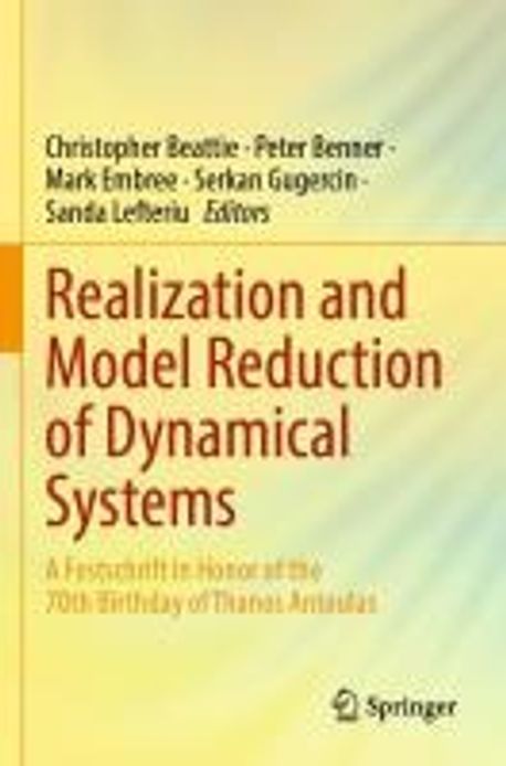 Realization and Model Reduction of Dynamical Systems | Beattie, Christopher - 교보문고