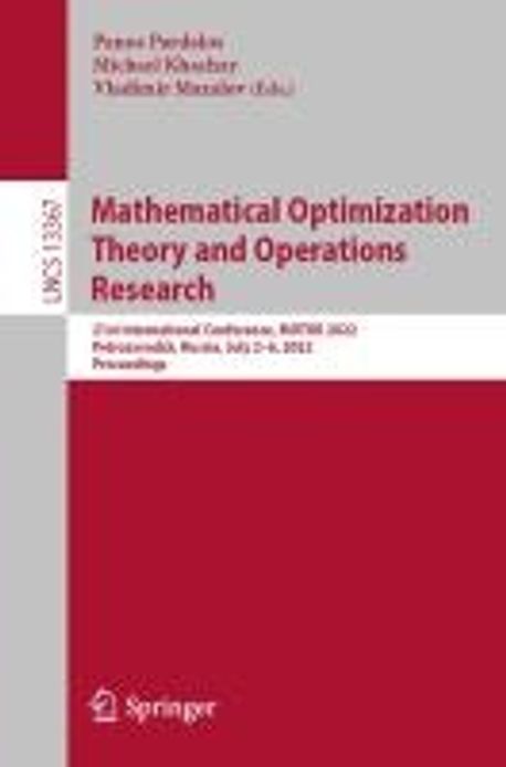 Mathematical Optimization Theory and Operations Research | Pardalos ...