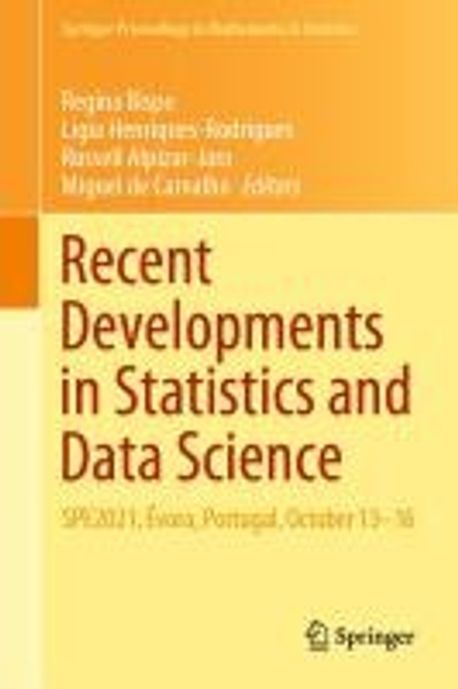 Recent Developments in Statistics and Data Science | Bispo, Regina - 교보문고