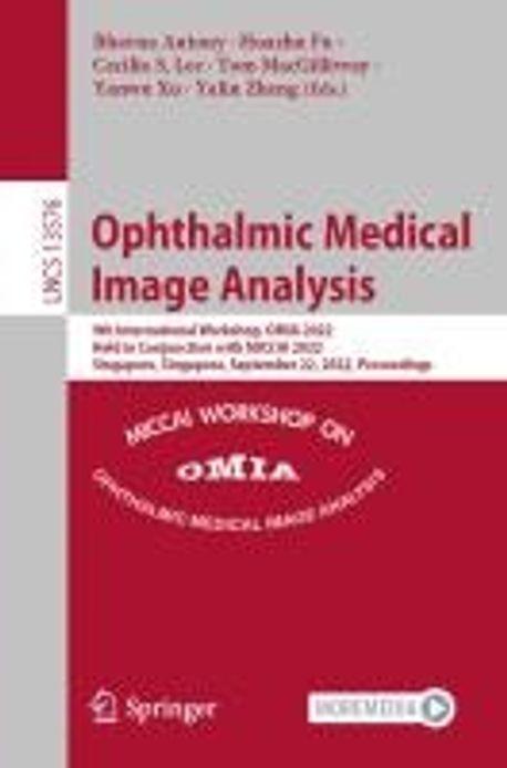 Ophthalmic Medical Image Analysis | Antony, Bhavna - 교보문고