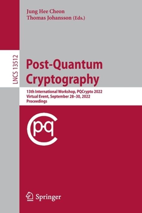 Post-Quantum Cryptography | Johansson, Thomas - 교보문고